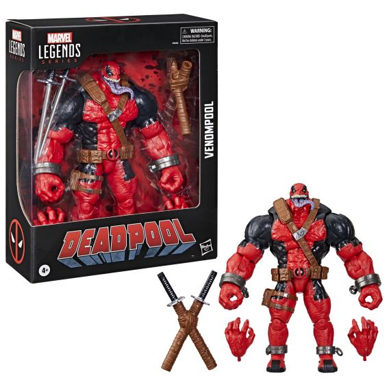 Marvel Legends Series Venompool, Deluxe Deadpool Comics Collectible 6 ...