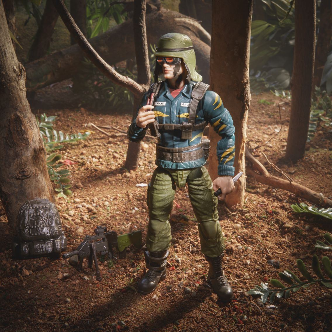 G.I. Joe Classified Series Tiger Force Dusty, Collectible G.I. Joe ...