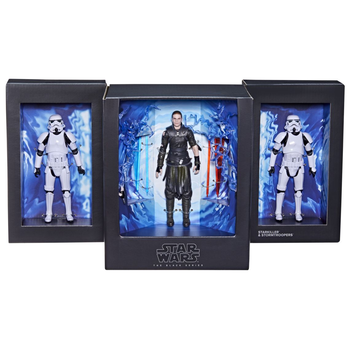 Star Wars The Black Series Starkiller & Stormtroopers, Star Wars: The ...