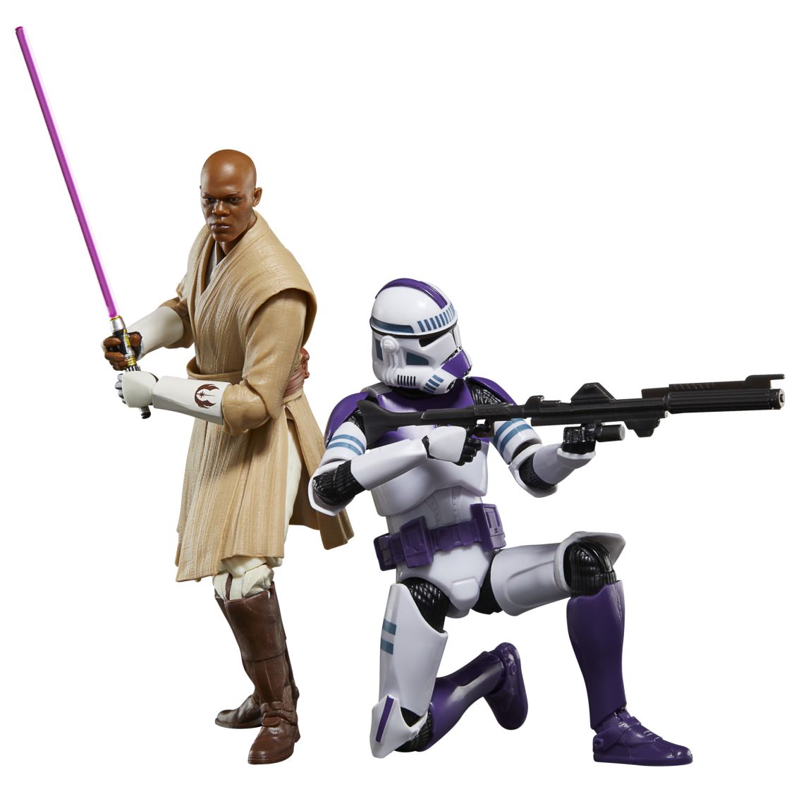 Star Wars The Black Series Clones of the Republic Mace Windu & 187th ...