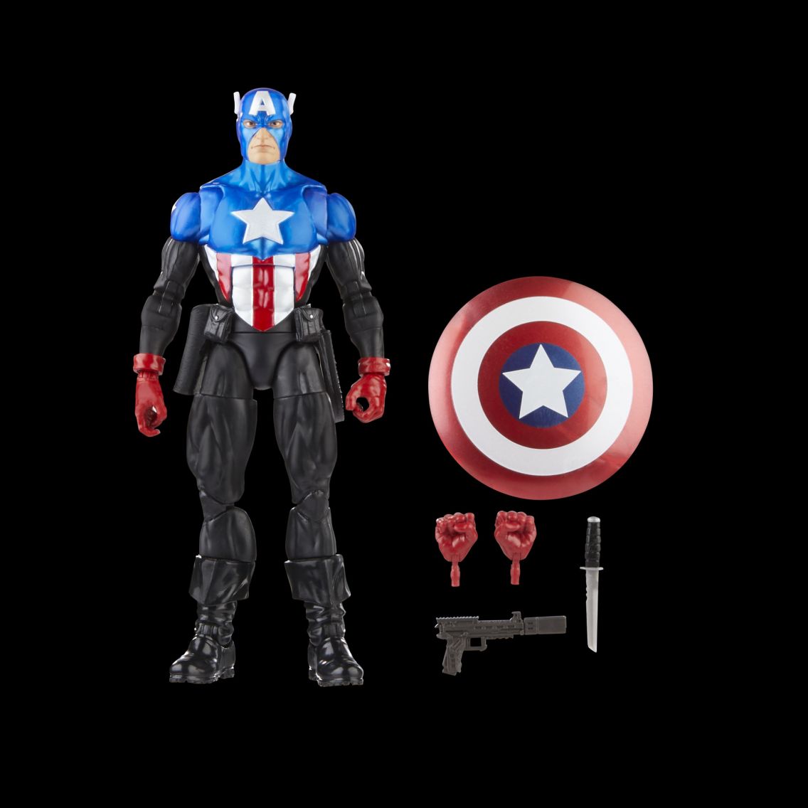 Marvel Legends Series Captain America (Bucky Barnes) Avengers 60th ...