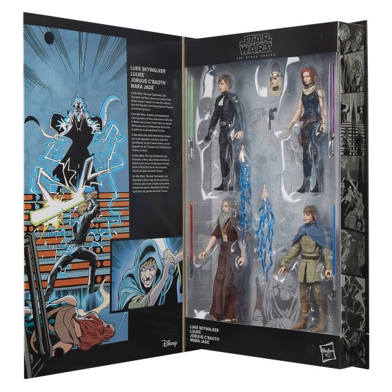 Star Wars The Black Series Luke Skywalker, Luuke, Joruus C’baoth, Mara ...