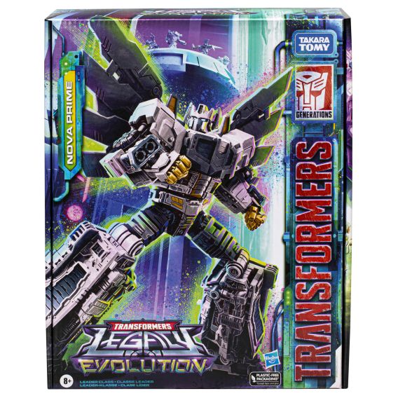 Transformers Toys Legacy Evolution Leader Class Nova Prime Toy, 7-inch ...