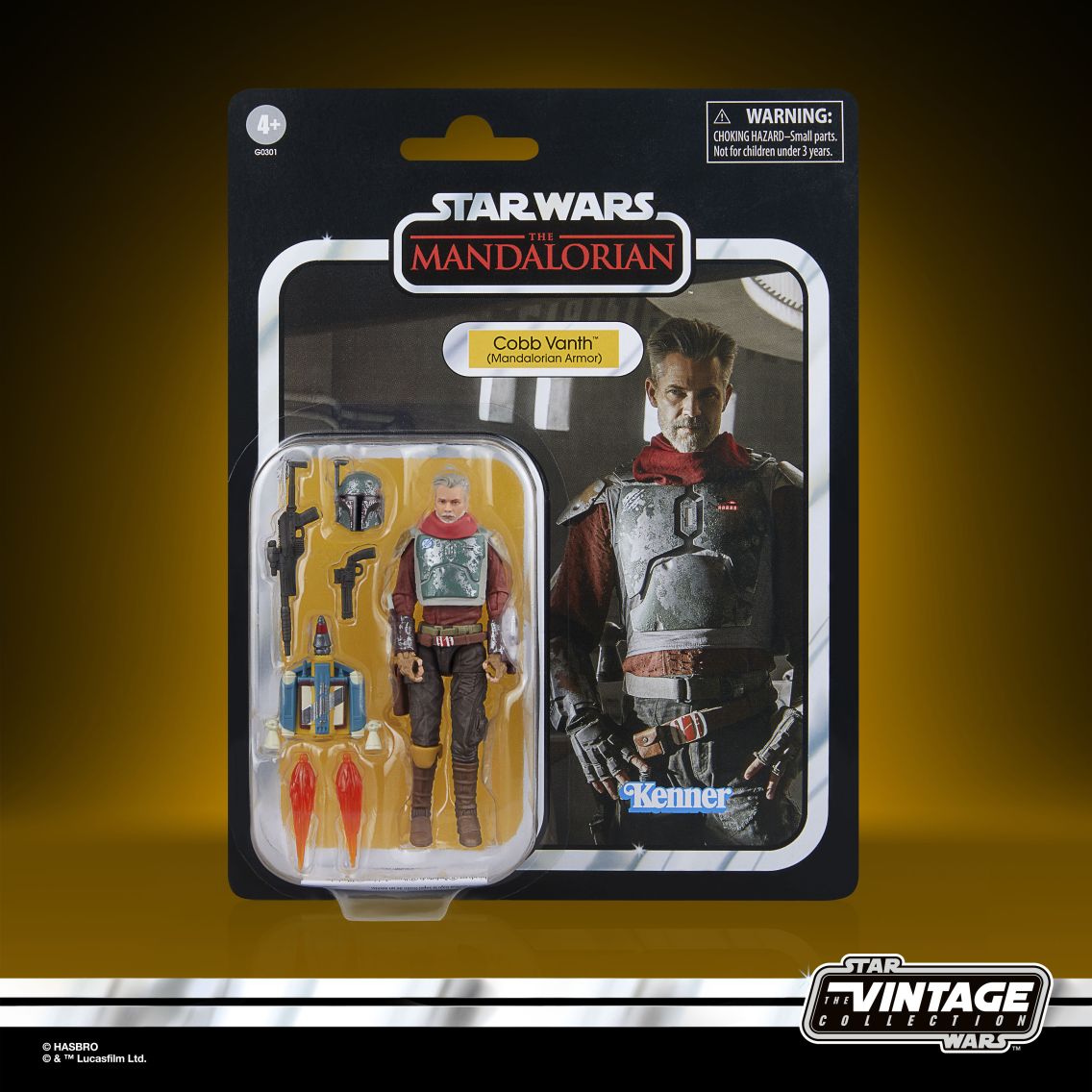 Star Wars The Vintage Collection Cobb Vanth (Mandalorian Armor), Deluxe ...