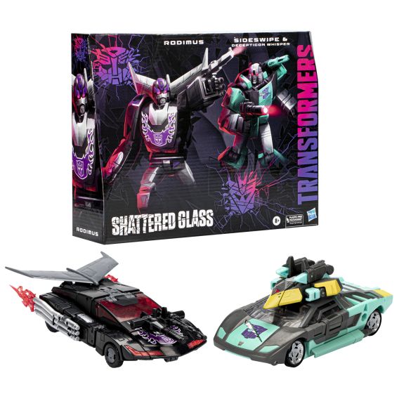 Transformers Toys Shattered Glass Collection Rodimus, Sideswipe, and ...