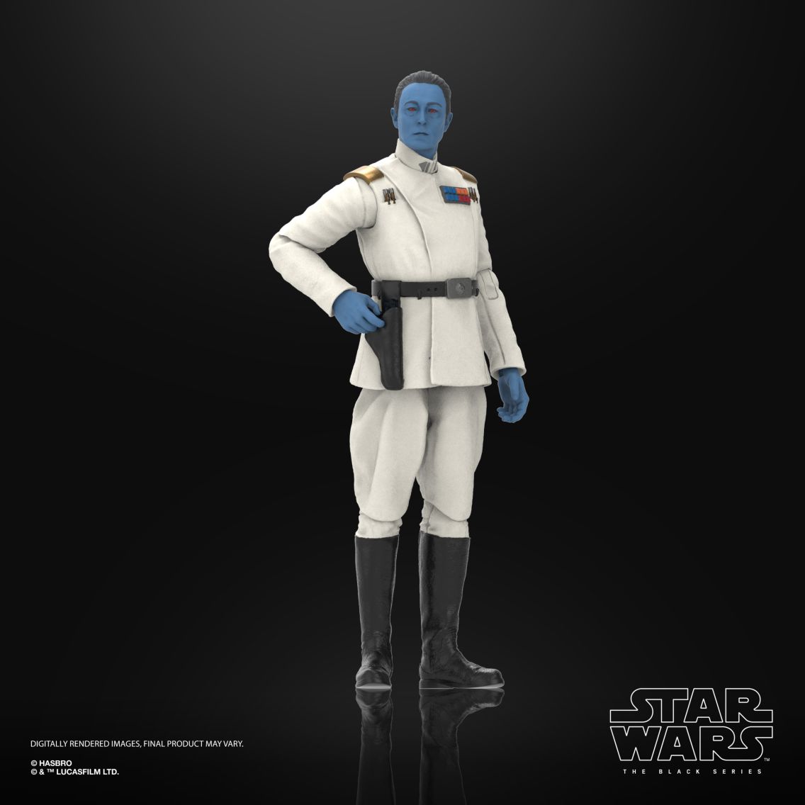 Star Wars The Black Series Grand Admiral Thrawn, Star Wars: Ahsoka ...