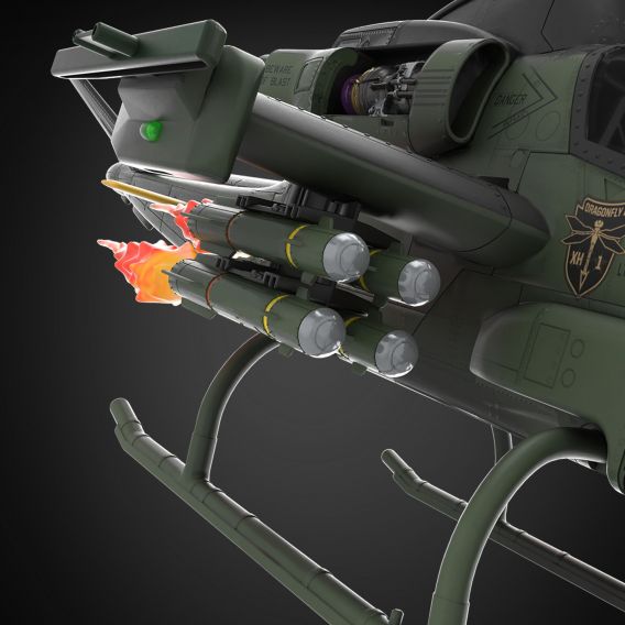 G.I. Joe Classified Series: G.I. Joe Assault Copter Dragonfly (XH-1 ...