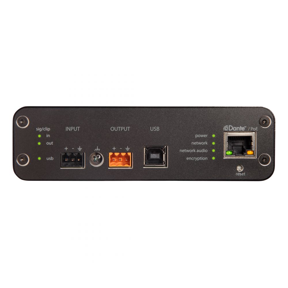 ANIUSB-MATRIX, SHURE - Audio Network Interface with Matrix Mixing ...