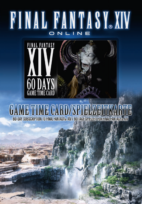 FINAL FANTASY XIV - 60 Days Game Time Card [Other] | Square Enix Store