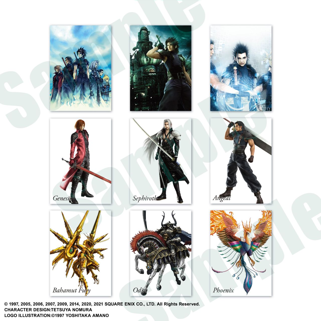 FINAL FANTASY VII Anniversary Art Museum Digital Card Plus (DISPLAY ...