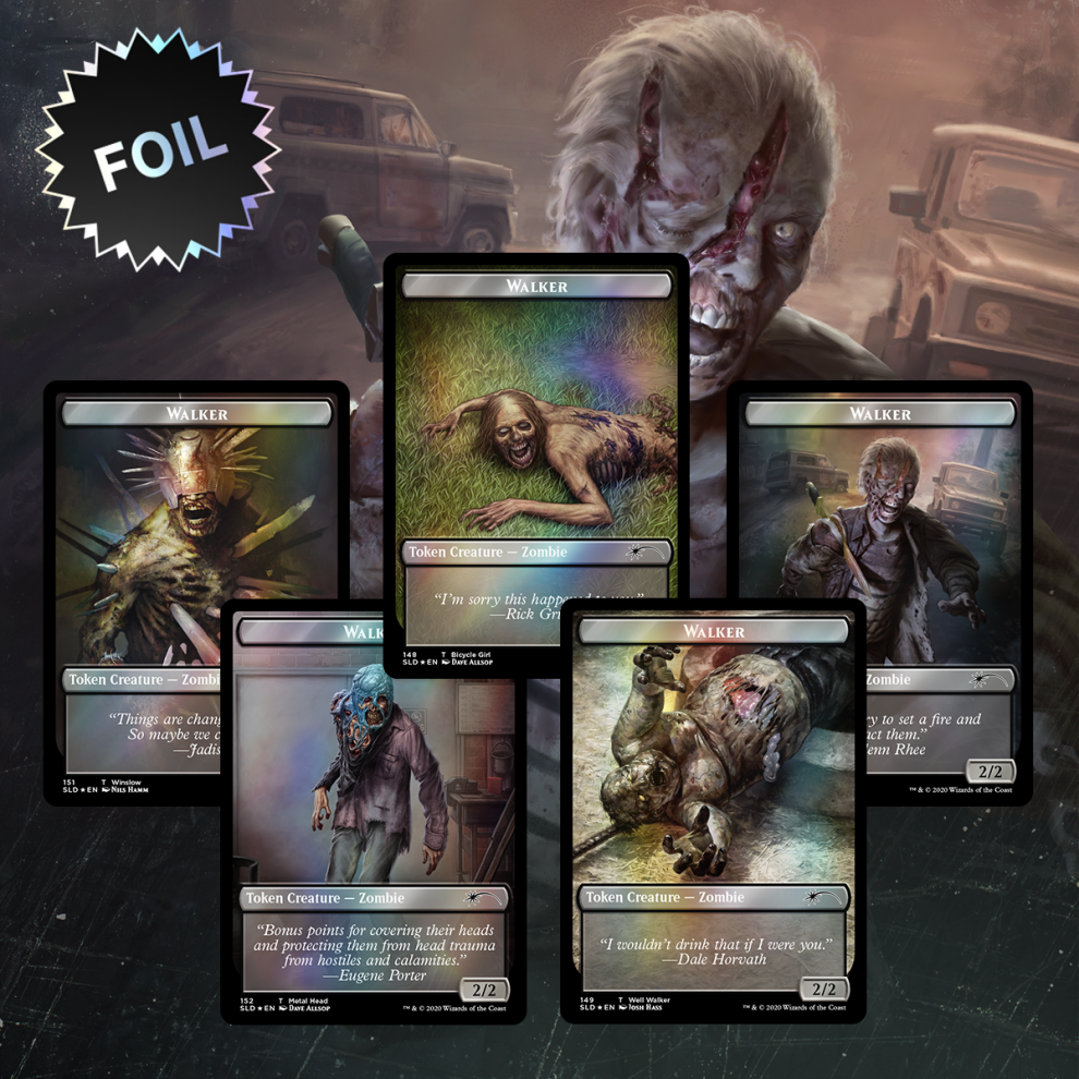 Walking dead - specifically "walker" tokens and the card templating ...