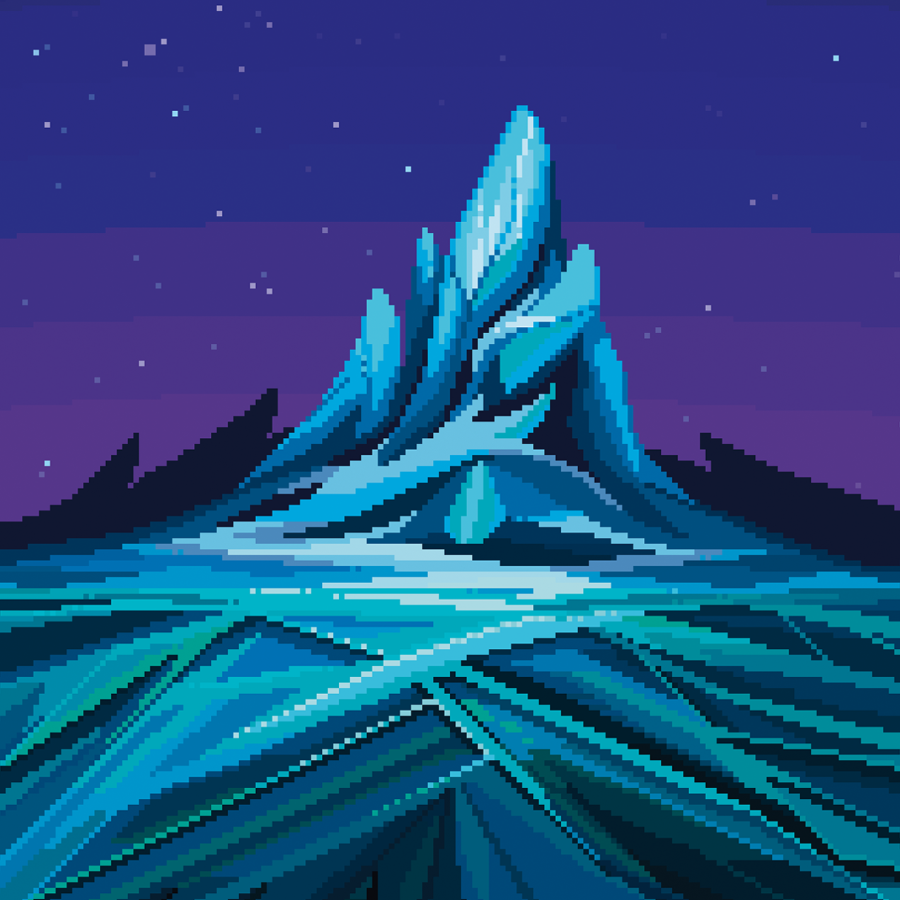 PixelSnowLands.jpg | Secret Lair