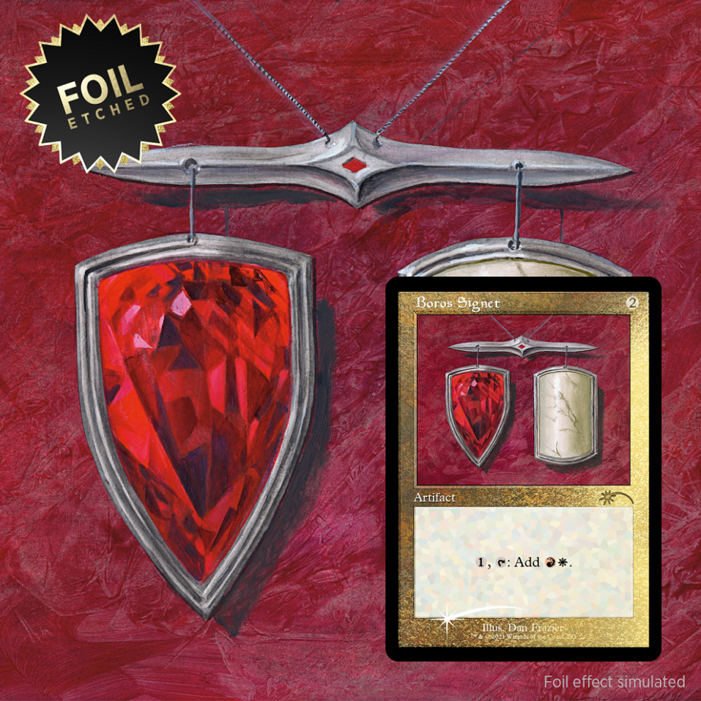 Dan Frazier is Back: The Enemy Signets Foil Edition | Secret Lair