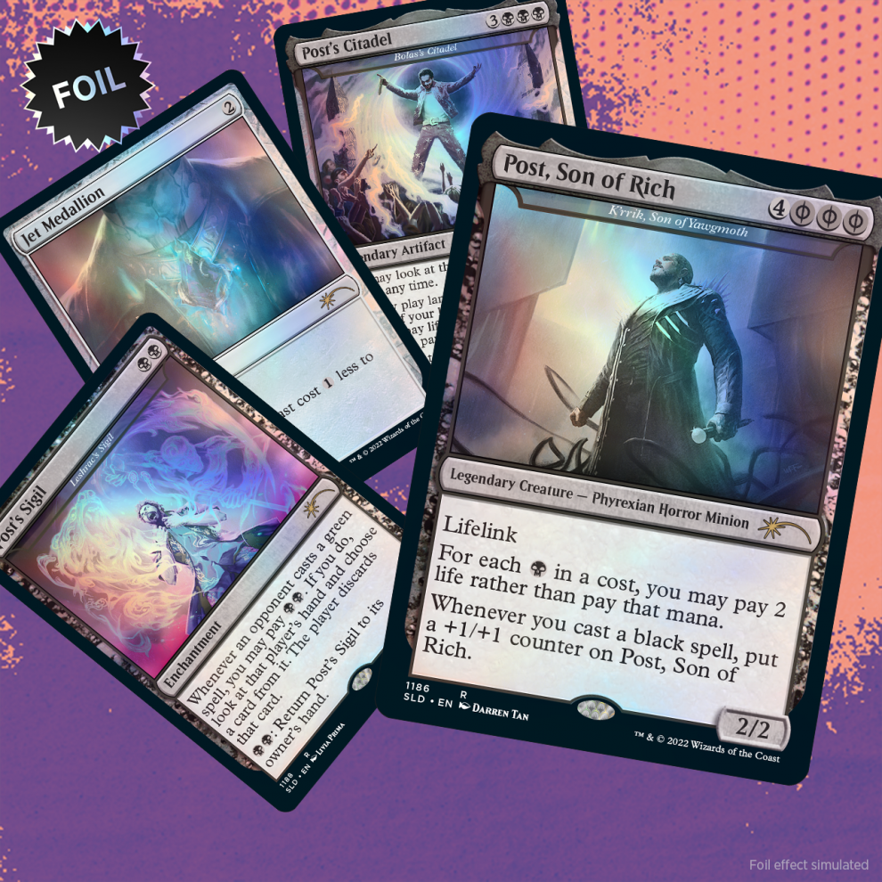 Secret Lair x Post Malone: Backstage Pass Foil Edition | Secret Lair