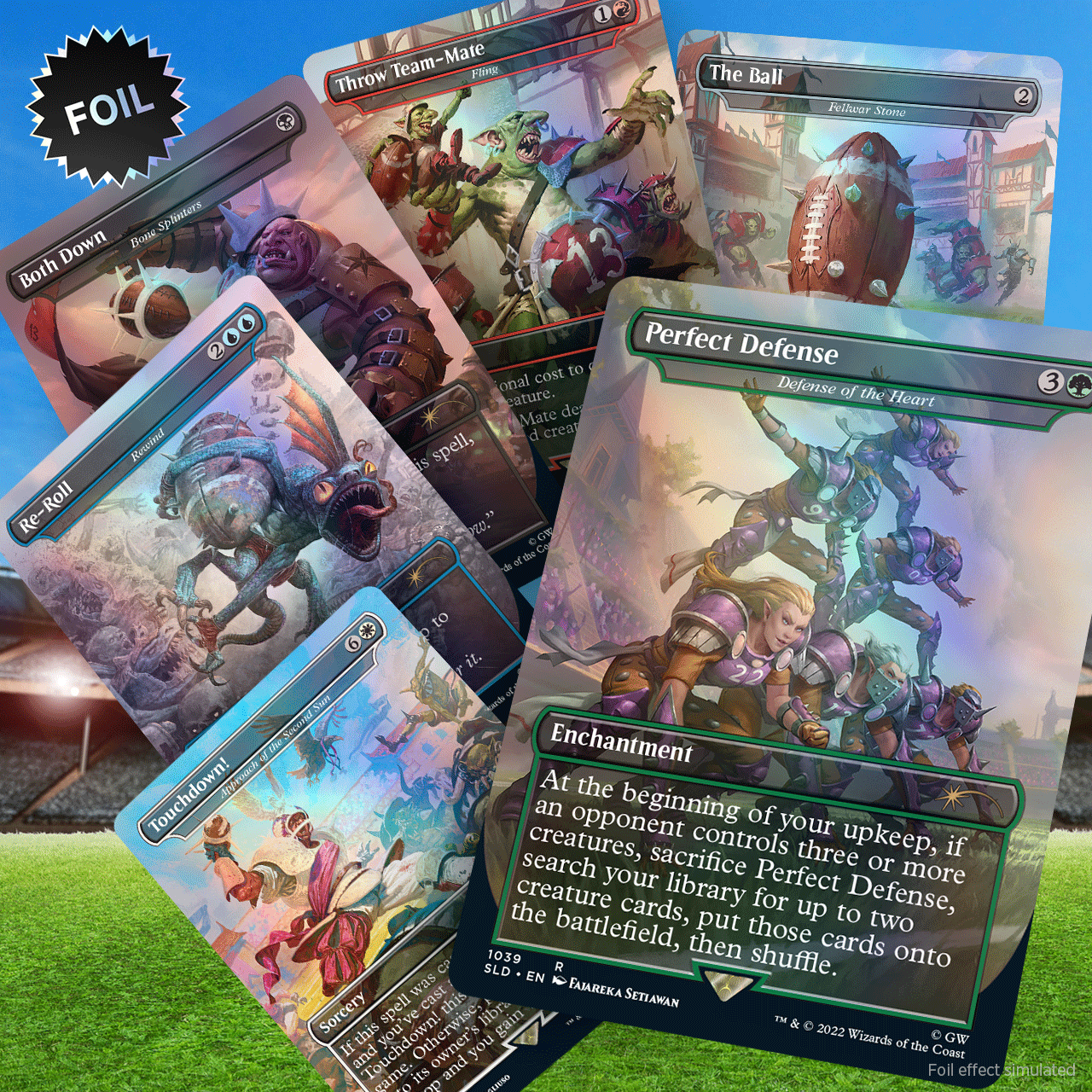 Secret Lair x Blood Bowl Foil Edition | Secret Lair