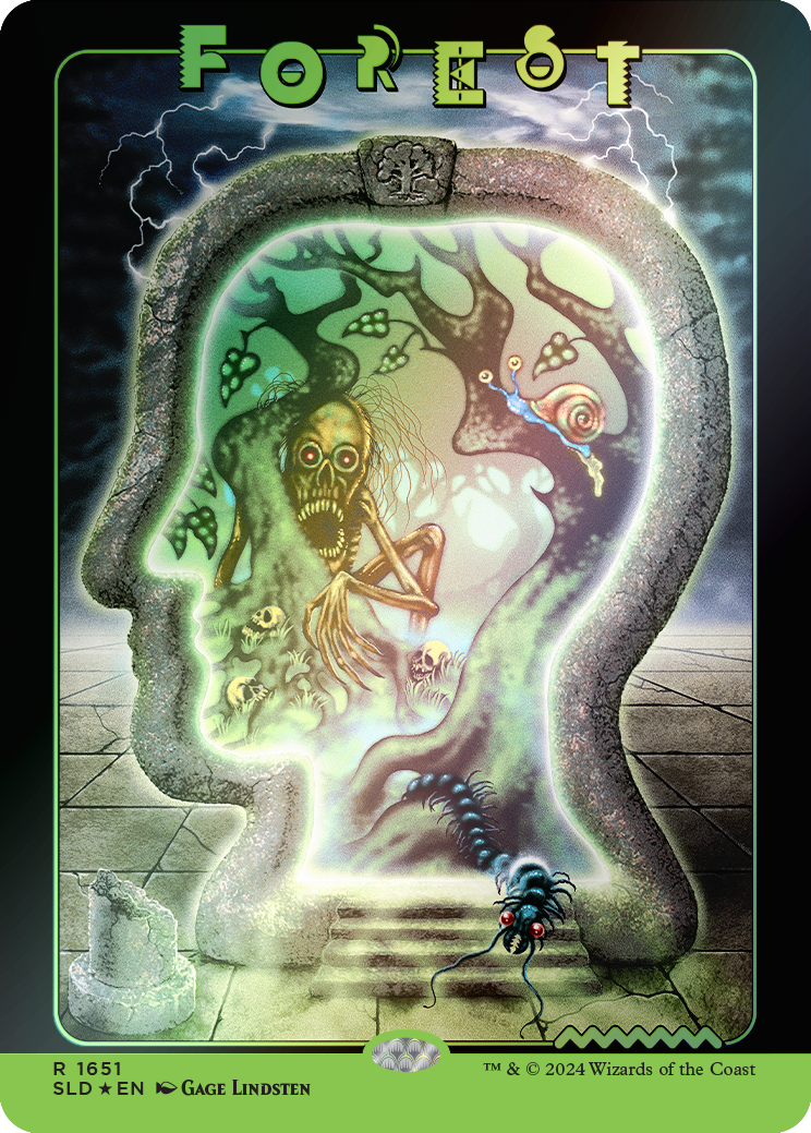 Secret Lair x Brain Dead: Lands Foil Edition | Secret Lair