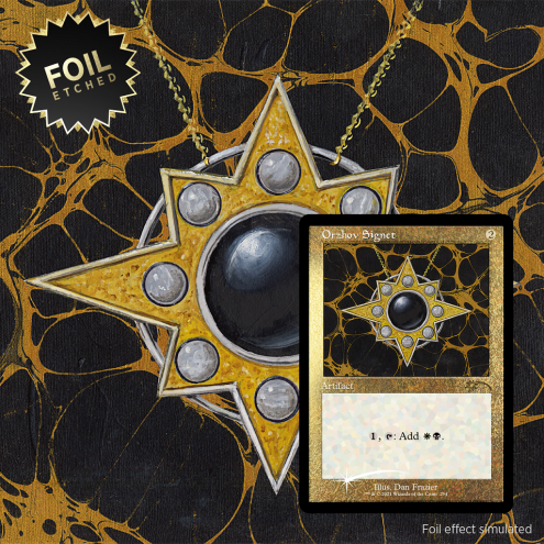 Dan Frazier is Back: The Enemy Signets Foil Edition | Secret Lair