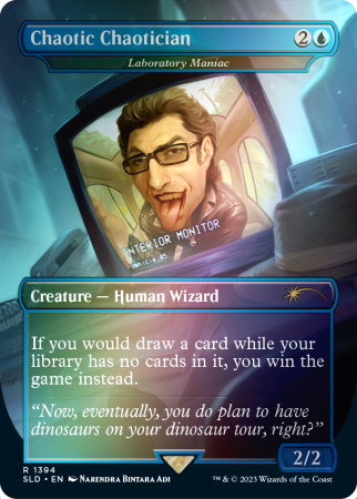 Secret Lair x Jurassic World: Dr. Ian Malcolm Foil Edition | Secret Lair