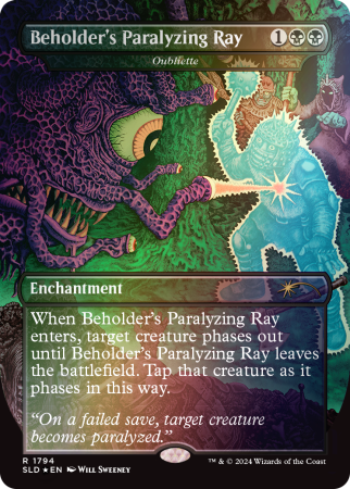 Secret Lair x Dungeons & Dragons®: Death is In the Eyes of the Beholder ...