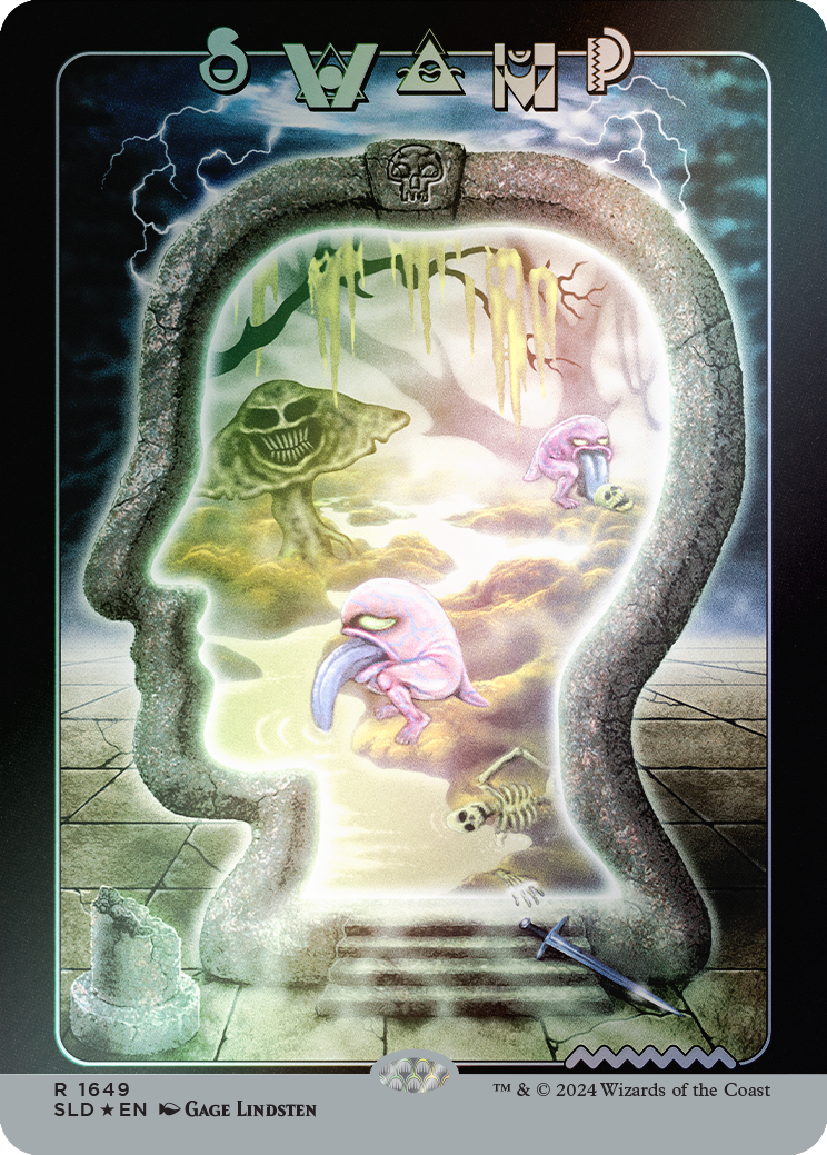 Secret Lair x Brain Dead: Lands Foil Edition | Secret Lair