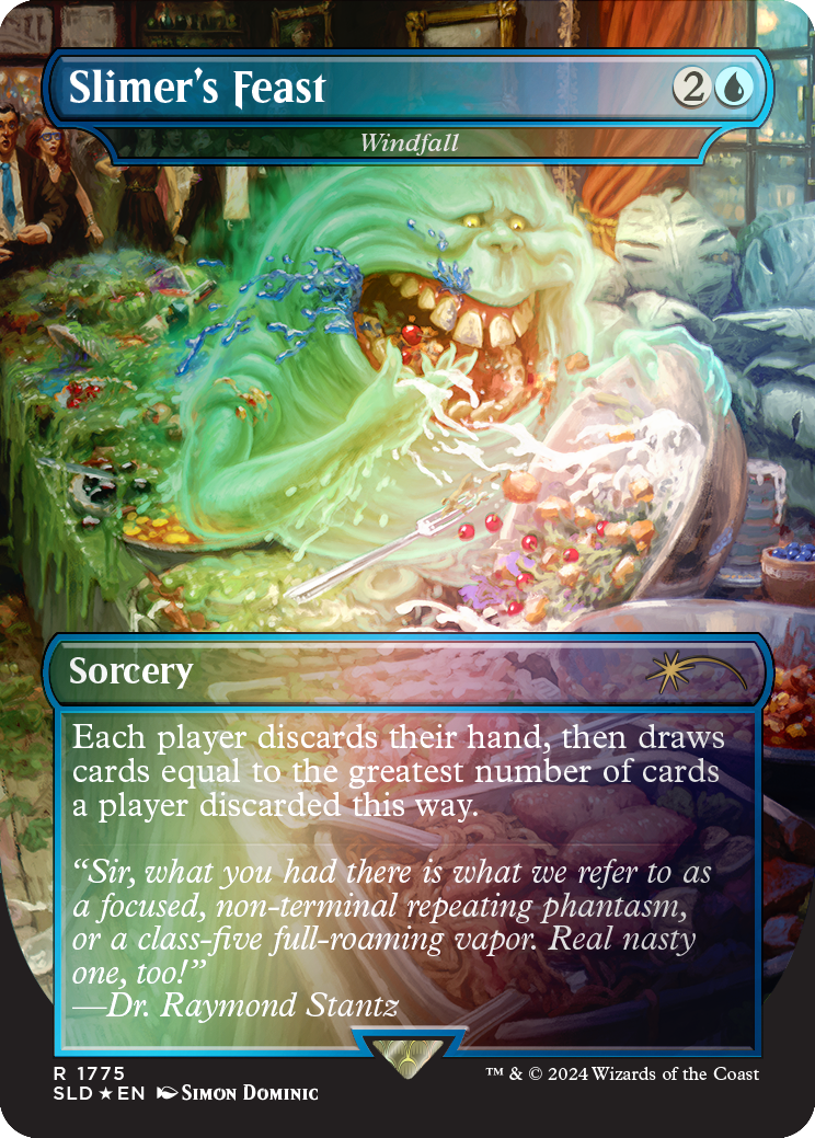 Secret Lair x Ghostbusters: Slimer Foil Edition | Secret Lair