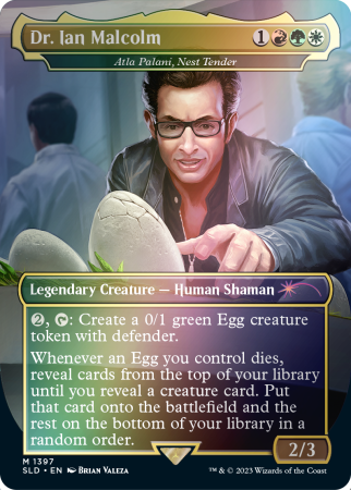 Secret Lair x Jurassic World: Dr. Ian Malcolm Foil Edition | Secret Lair