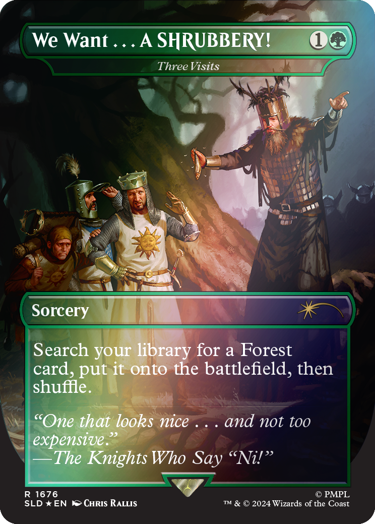 Secret Lair x Monty Python and the Holy Grail: Vol. 1 Foil Edition ...
