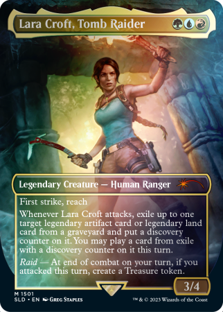 Lara Croft's Adventuring Bundle Foil Edition | Secret Lair