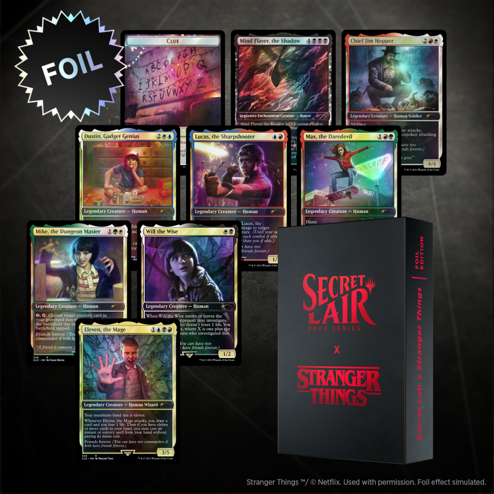 Secret Lair x Stranger Things Foil Edition | Secret Lair store