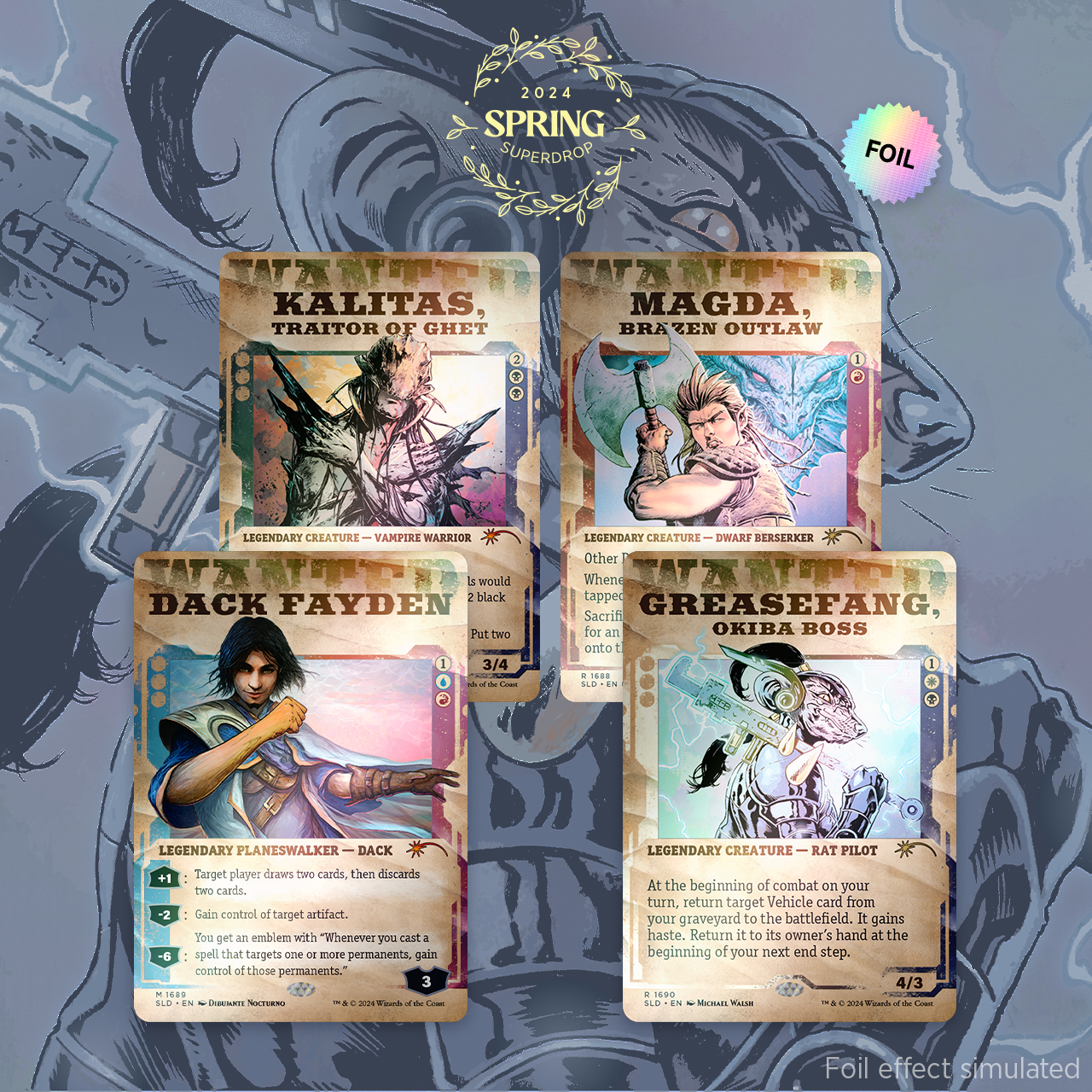 Showcase: Outlaws of Thunder Junction Foil Edition | Secret Lair