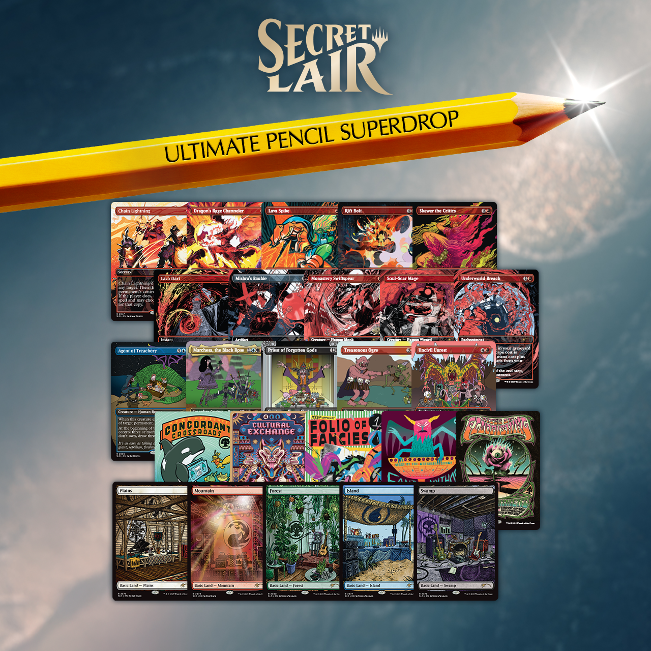 The Ultimate Pencil Non-Foils Bundle | Secret Lair