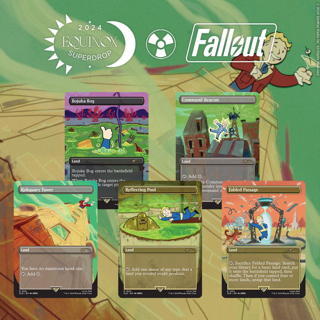 Secret Lair x Fallout®: Points of Interest | Secret Lair