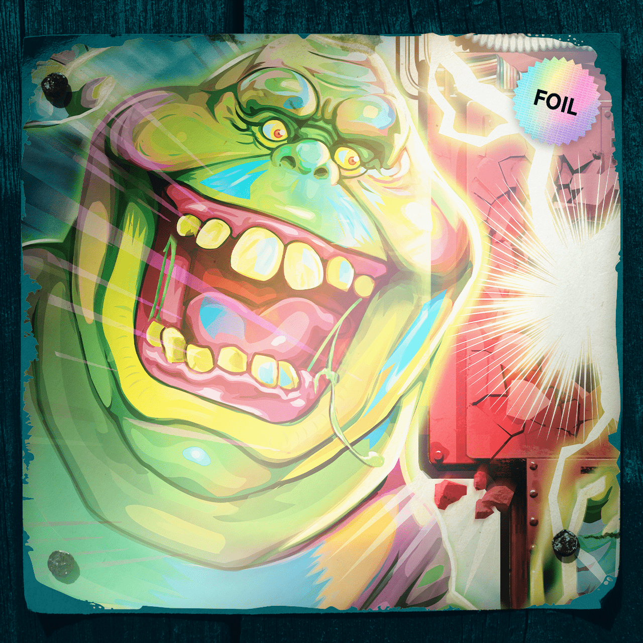 Secret Lair x Ghostbusters: Slimer Foil Edition | Secret Lair