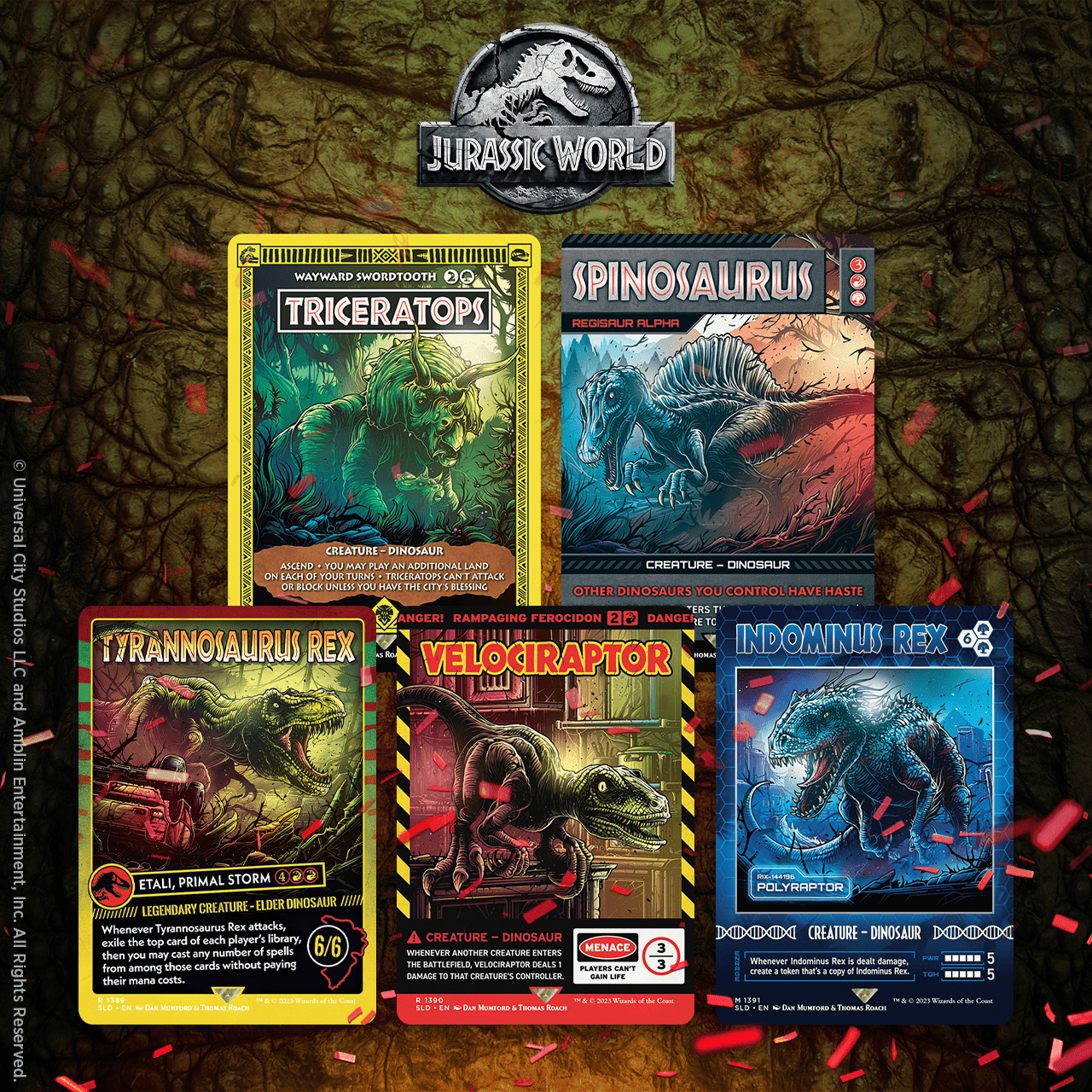 Secret Lair X Jurassic World Life Breaks Free Secret Lair