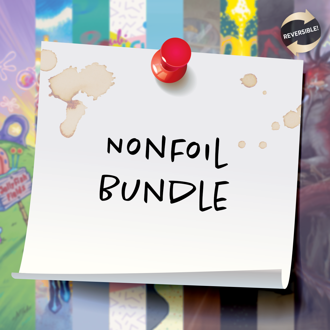 Desk Fort Made of Non-Foils Bundle | Secret Lair