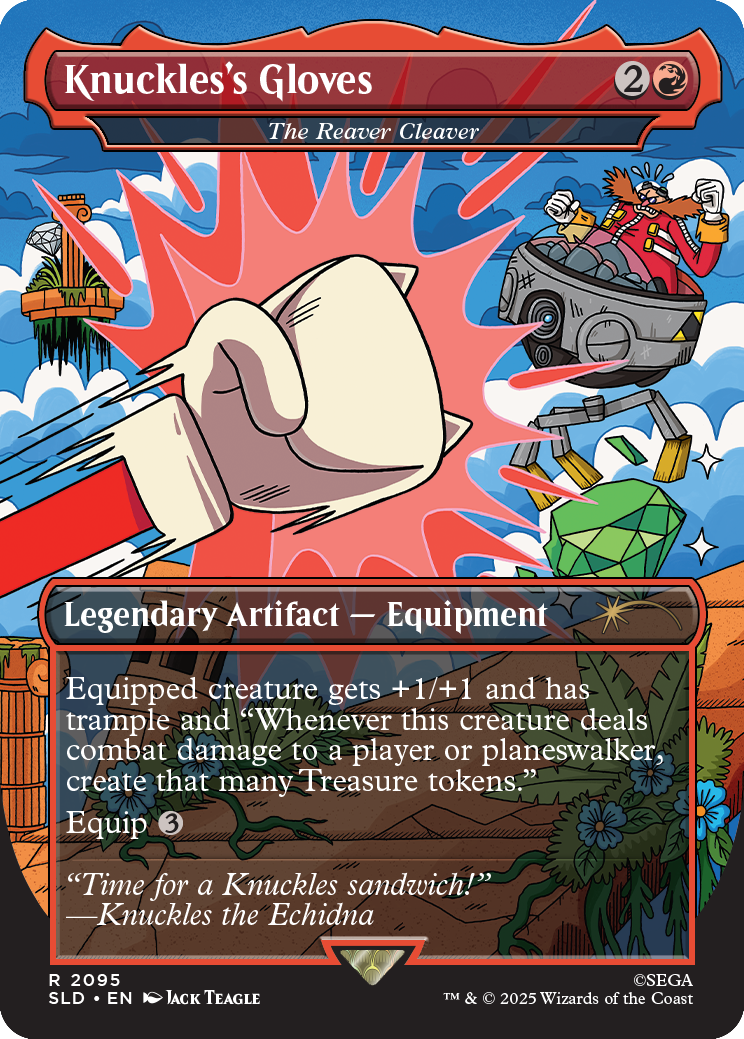 Sonic Board Game Magic: The Gathering (Non-Foil) - Exclusive Card Set ...