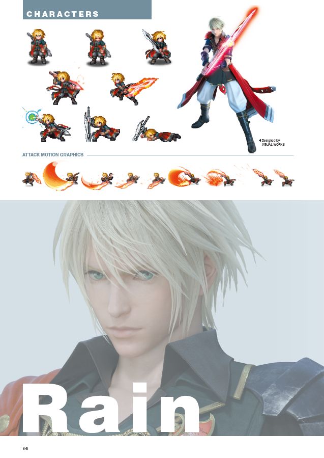 Rain - Final Fantasy Brave Exvius Minecraft Skin