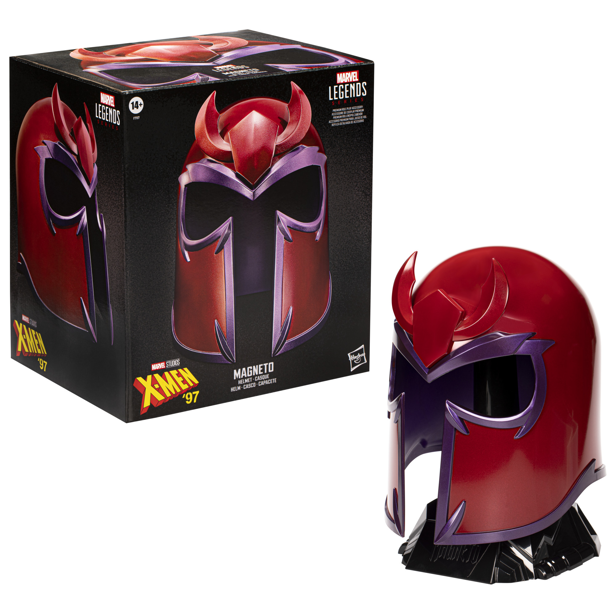 Marvel Legends Series Magneto Premium Roleplay Helmet, X-Men ‘97 Adult ...