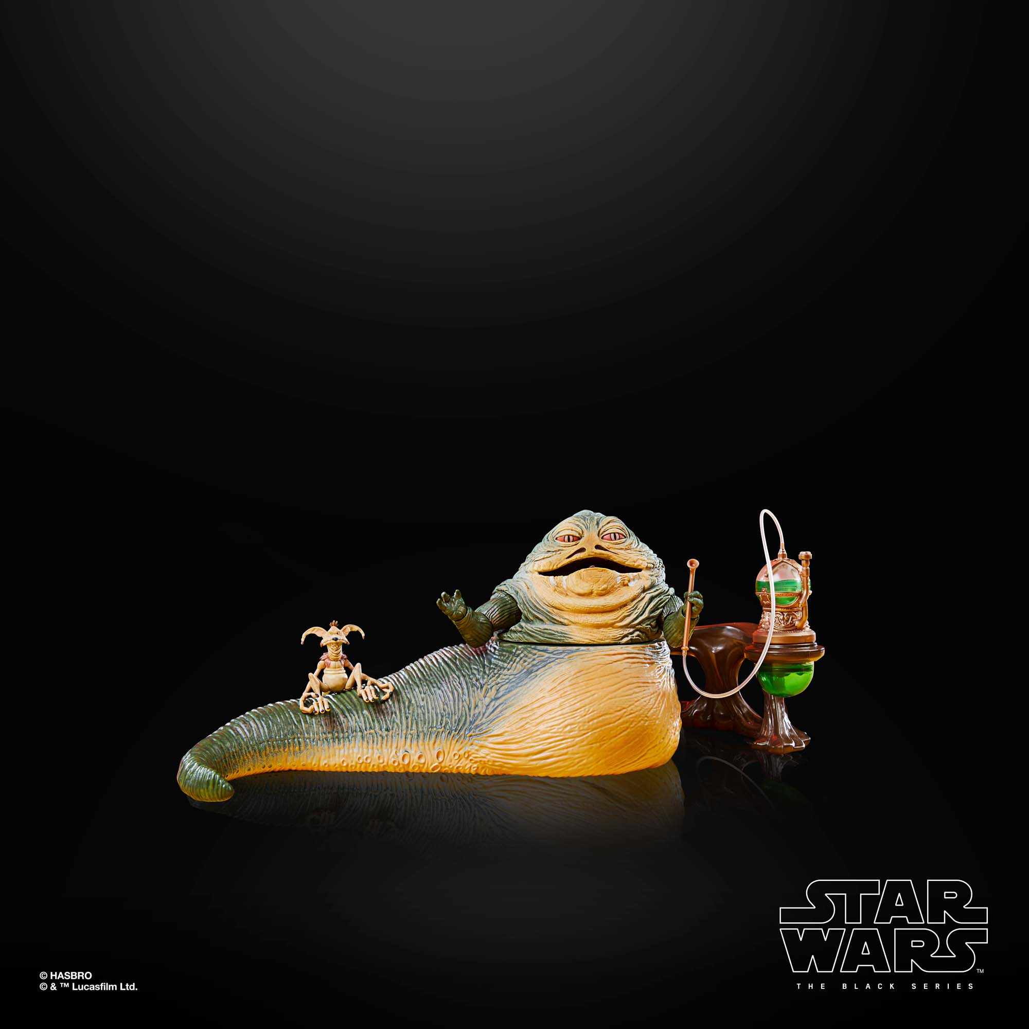 Star Wars The Black Series Jabba the Hutt & Salacious B. Crumb, Star ...