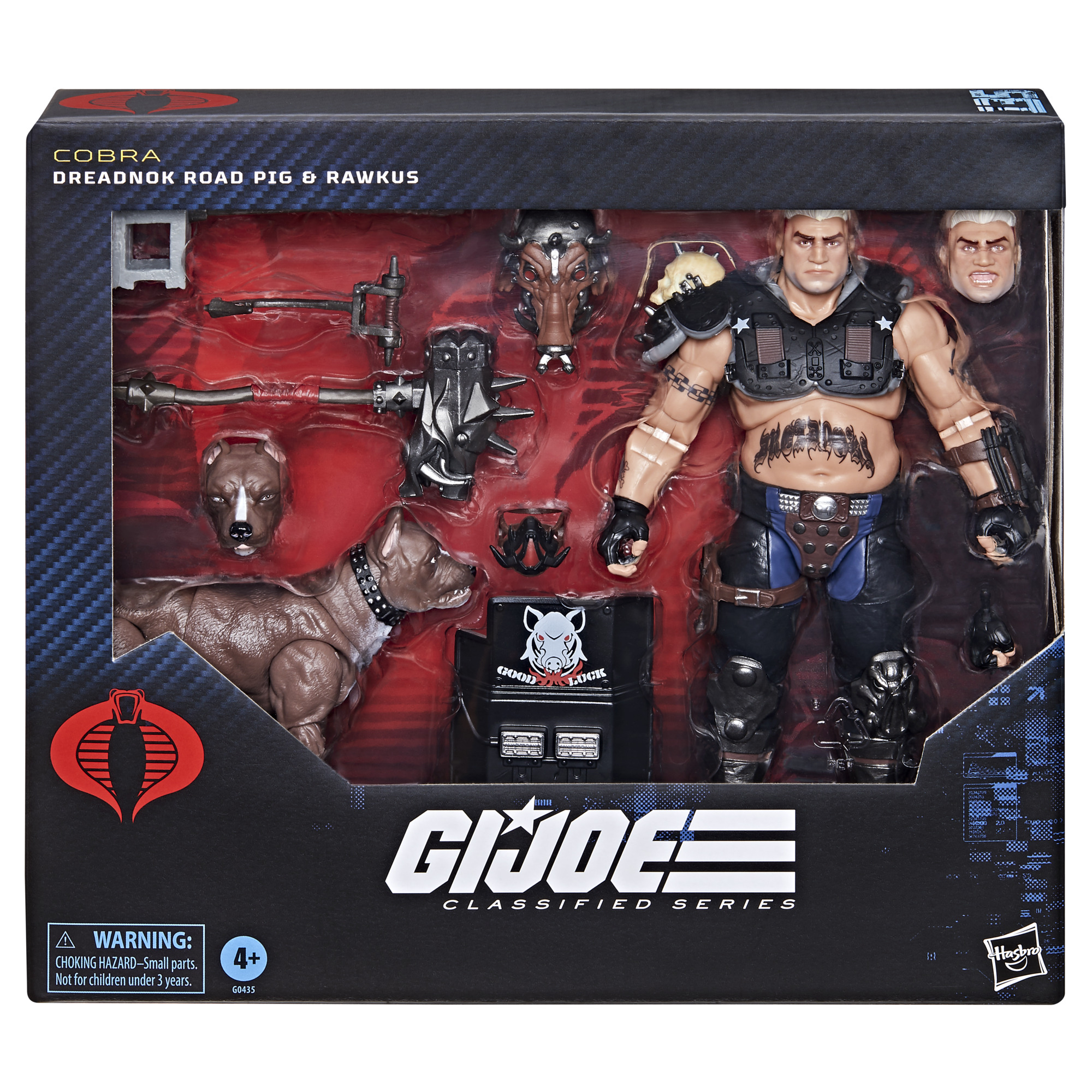 G.I. Joe Classified Series #135, Dreadnok Road Pig & Rawkus ...