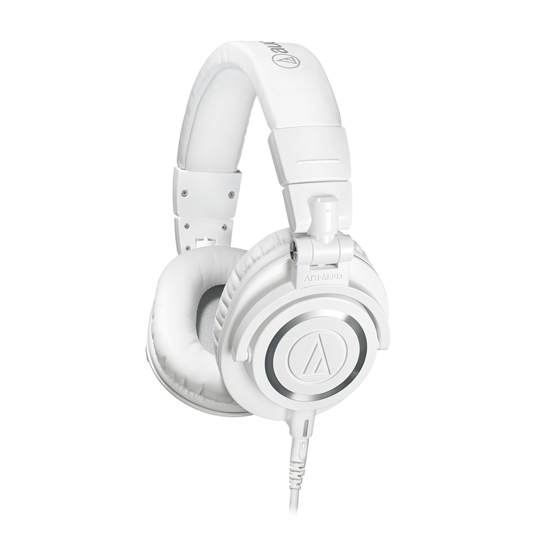 ATH-M50X WHITE, AUDIO-TECHNICA - Professional Monitor Headphones | Solotech